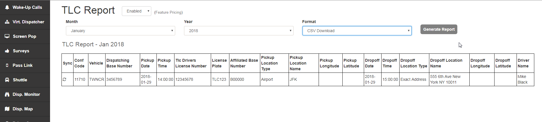 New York TLC Report – Addons.LA